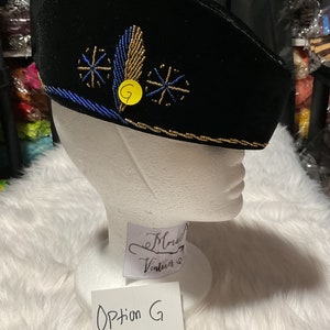 Beaded Efik/ibibio/calabar Hat for Men. Chieftaincy Hat Traditional Hat ...