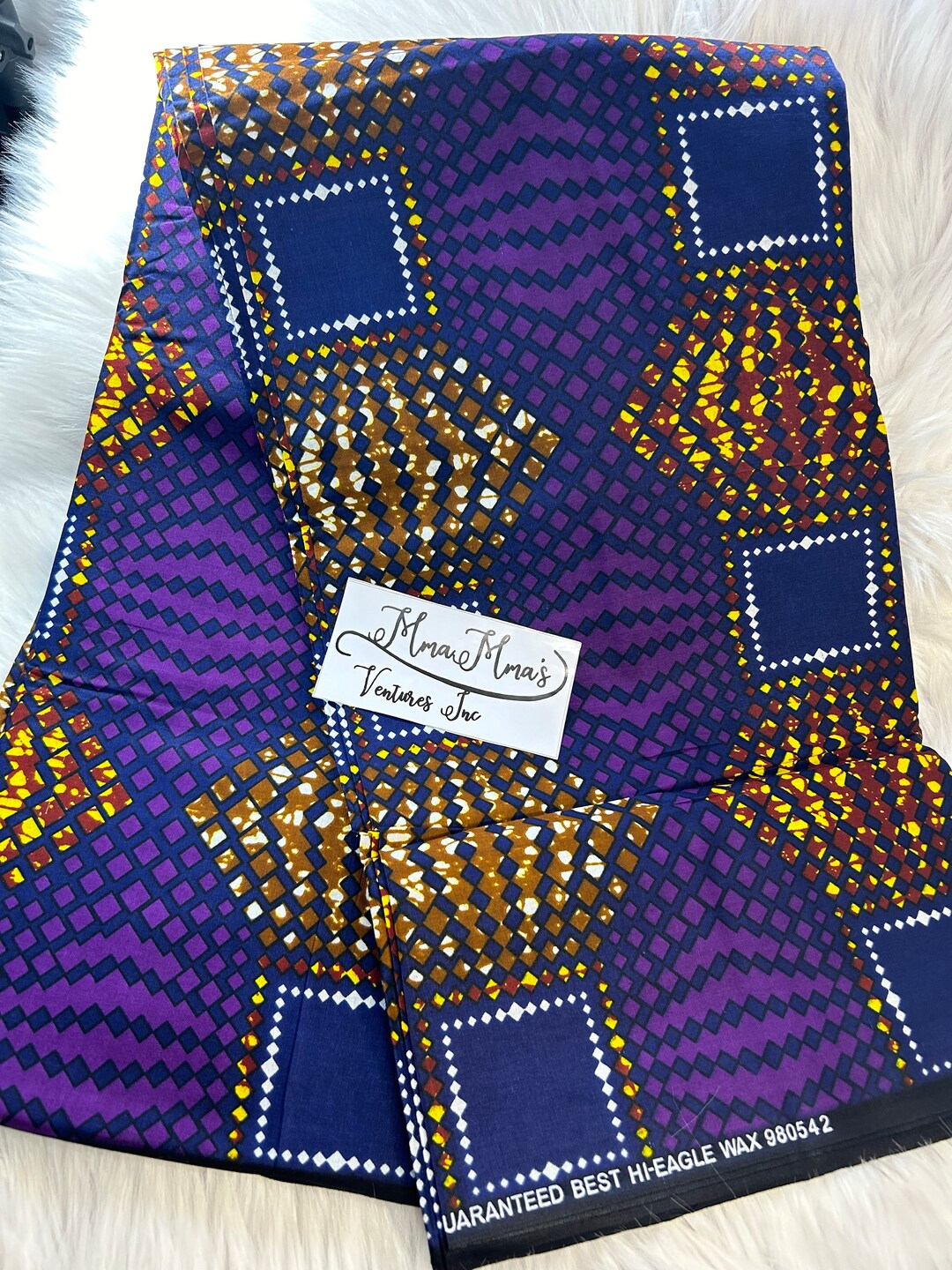 Veritable Real Dutch Wax, Dutch Hollandaise Dutch Wax. African Fabric ...