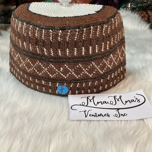 Hausa Cap/hat, Northern Nigeria Fulani Hat Mallam Hat, African Kufi Hat ...