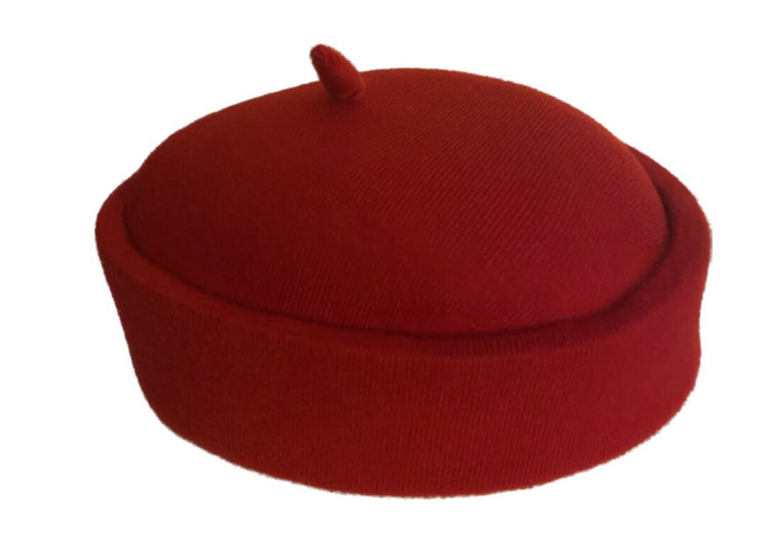 Red Cap, Titled Men Cap in Igbo Land, Red Igbo Wool Cap, Nigerian, Red ...