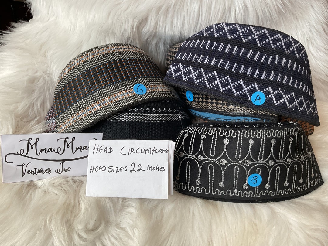 Hausa Cap/hat, Northern Nigeria Fulani Hat Mallam Hat, African Kufi Hat ...