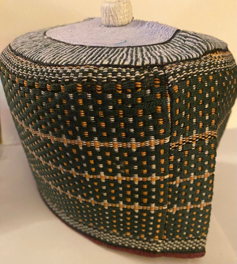 Hausa Cap/hat, Northern Nigeria Fulani Hat Mallam Hat, African Kufi Hat ...