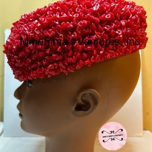 Beaded FAUX Coral Headpiece. Edo/benin/igbo Free Size, Ready to Wear ...