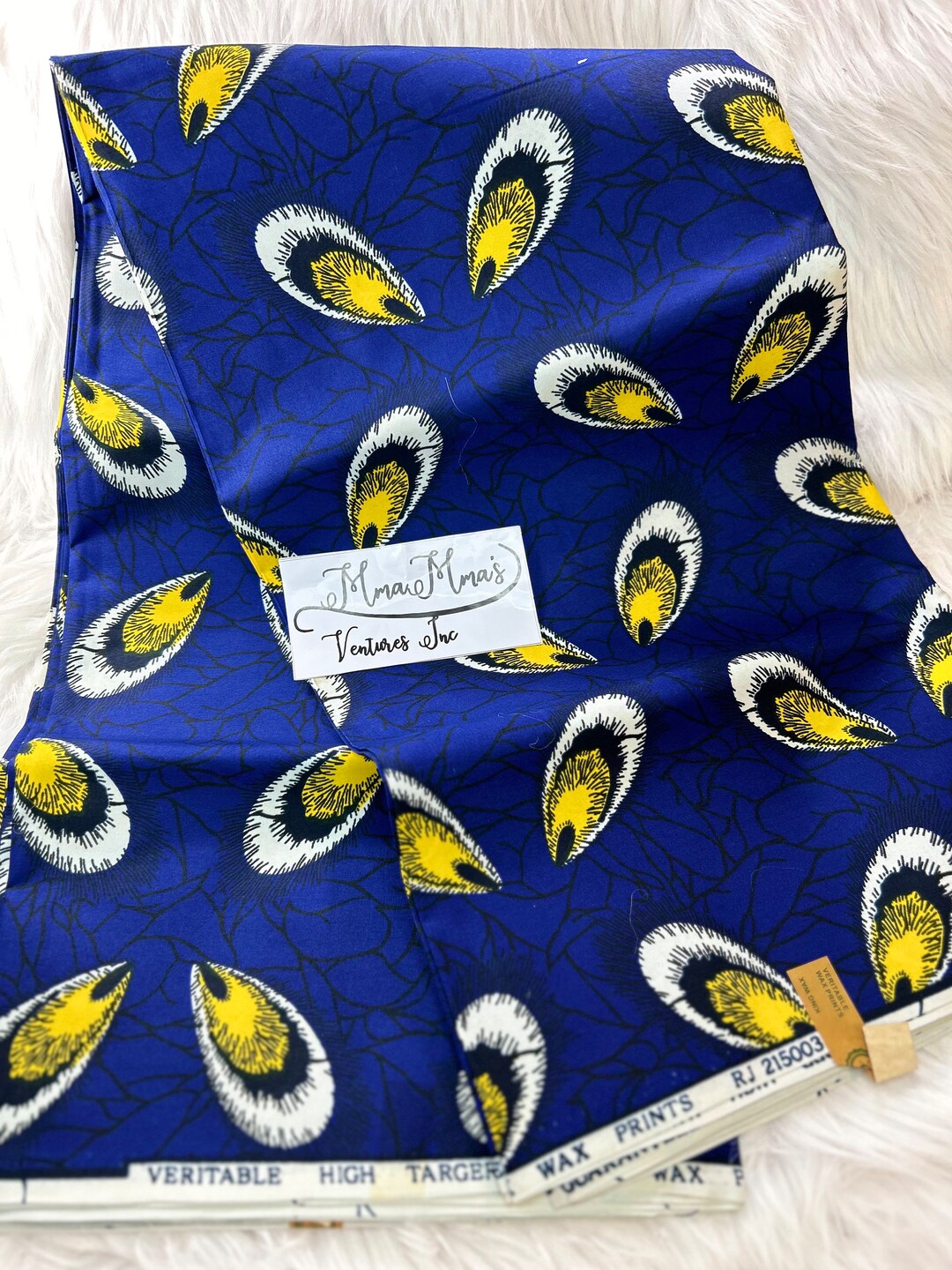 Ankara Fabric Veritable Block Prints Super High Quality Ankara Fabric ...