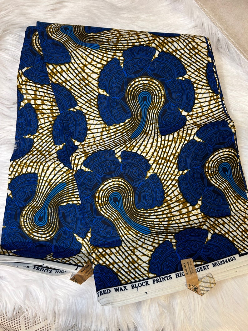 Ankara Fabric Veritable Block Prints Super High Quality Ankara - Etsy