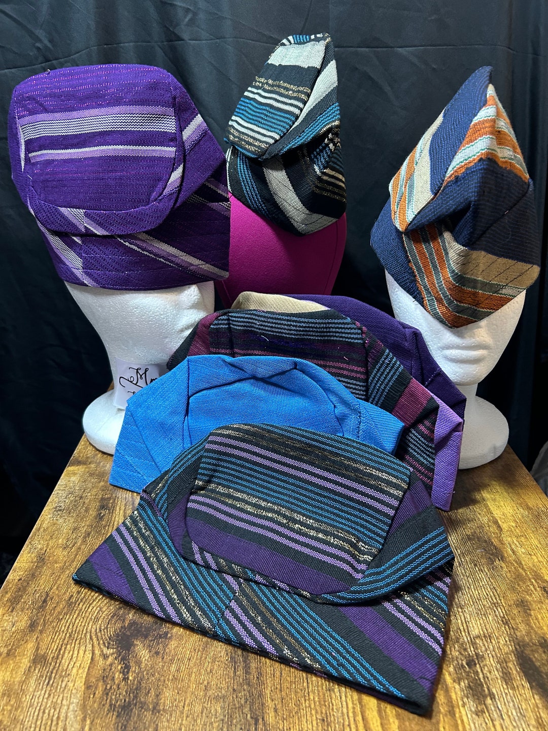 Aso Oke Hat Yoruba Aso Oke Cap, Aso Oke Fila Hat/owambe Hat/fila Hat ...