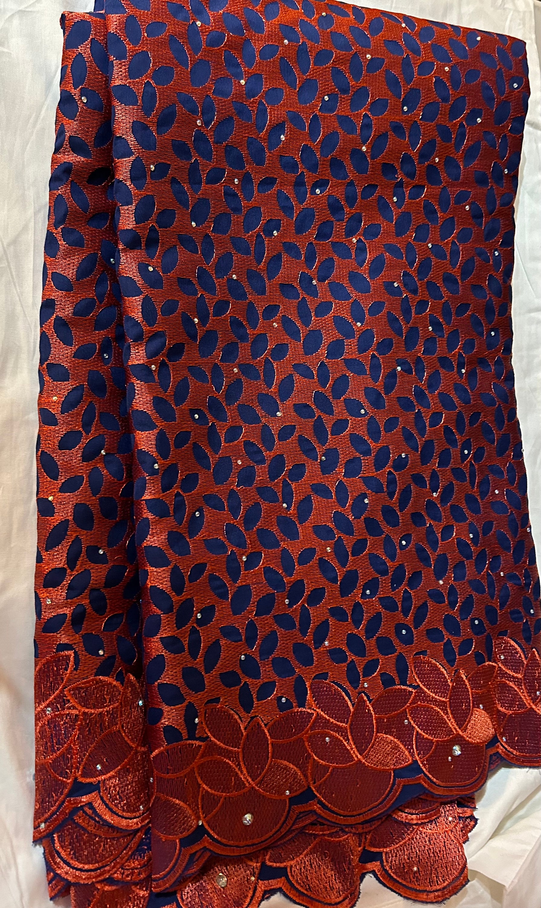 Swiss Voile Cotton Lace Fabric, Sparkling, Nigerian Laces Fabric, High ...