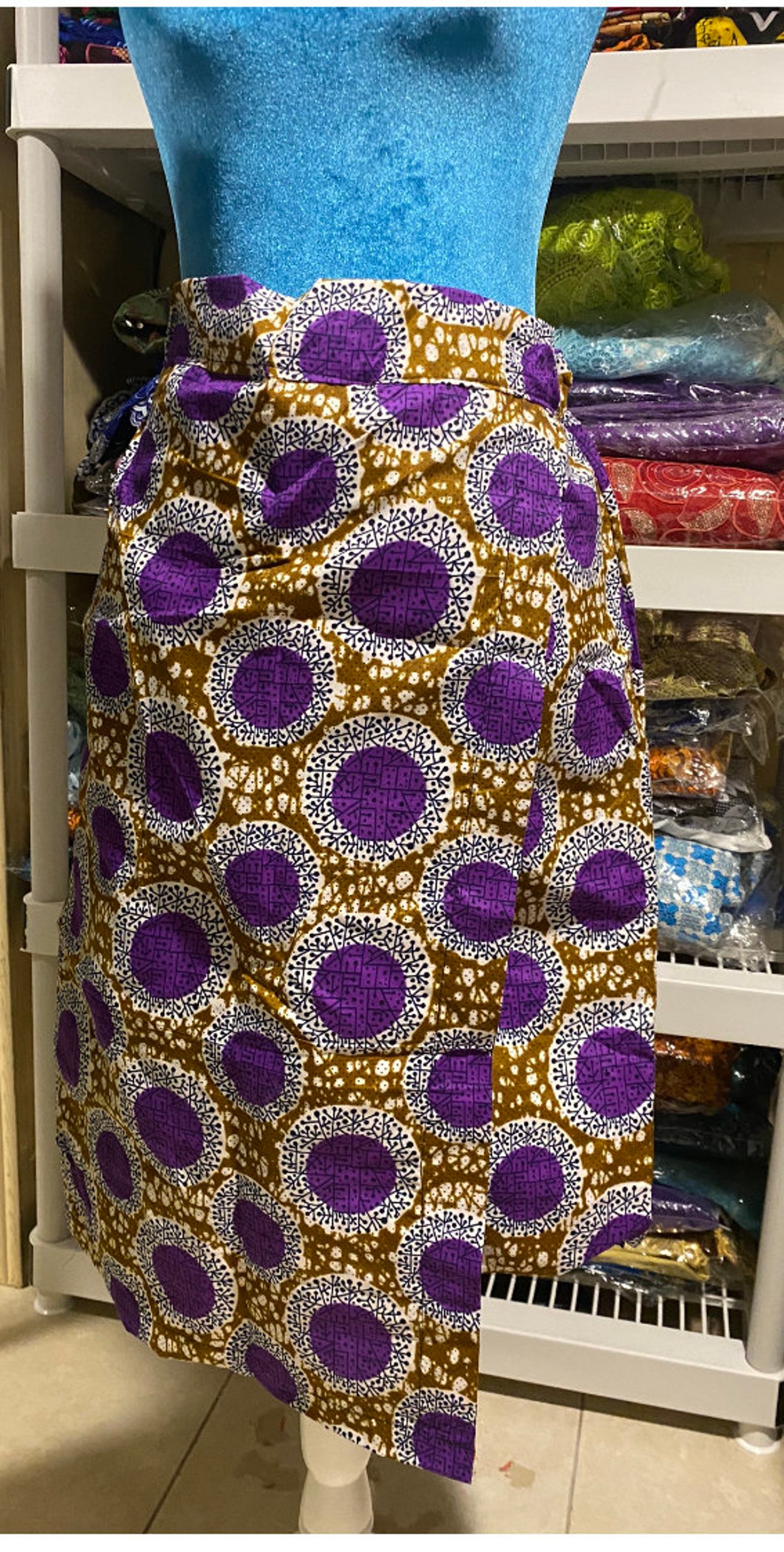 Ankara Wrap Short Skirt Ankara Fabric Nigeria Ankara Women - Etsy