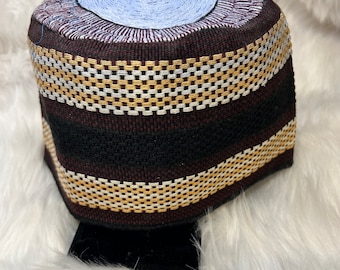 Hausa Cap/hat, Northern Nigeria Fulani Hat Mallam Hat, African Kufi Hat ...