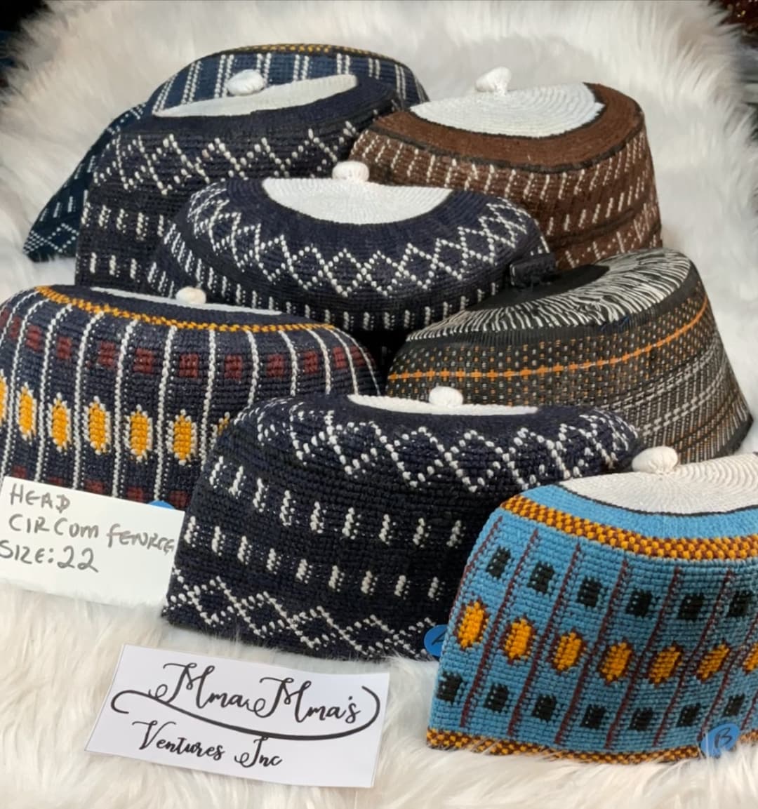 Hausa Cap/hat, Northern Nigeria Fulani Hat Mallam Hat, African Kufi Hat ...