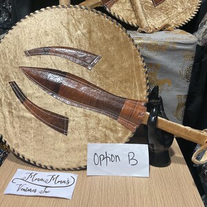Igbo Odogwu Hand Fan: Animal Skin Traditional Akupe for Celebrations - Etsy