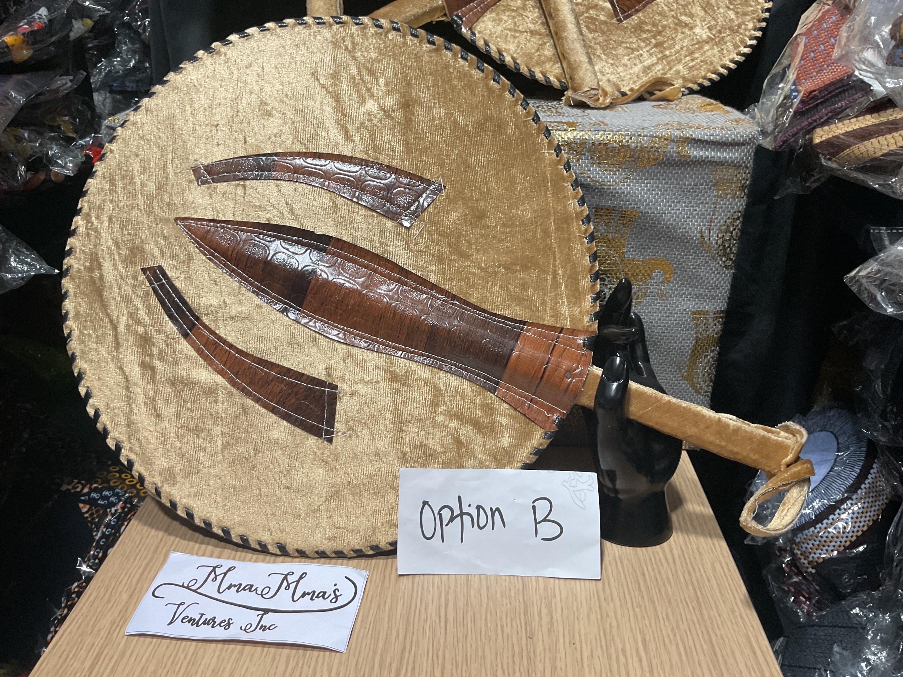 Igbo Odogwu Hand Fan: Animal Skin Traditional Akupe for Celebrations - Etsy