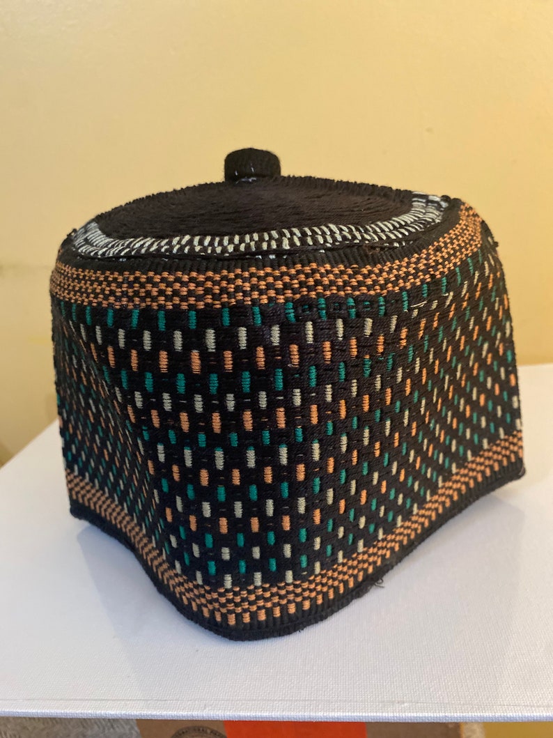 Hausa Cap/hat Northern Nigeria Fulani Hat Mallam Hat African - Etsy