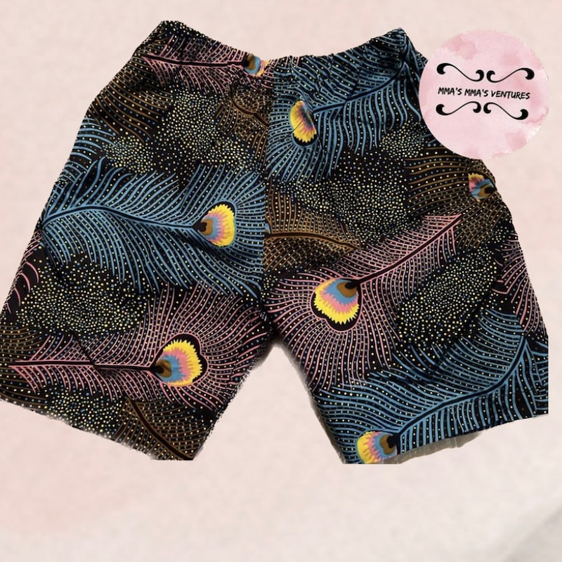 African Print Shorts - Etsy