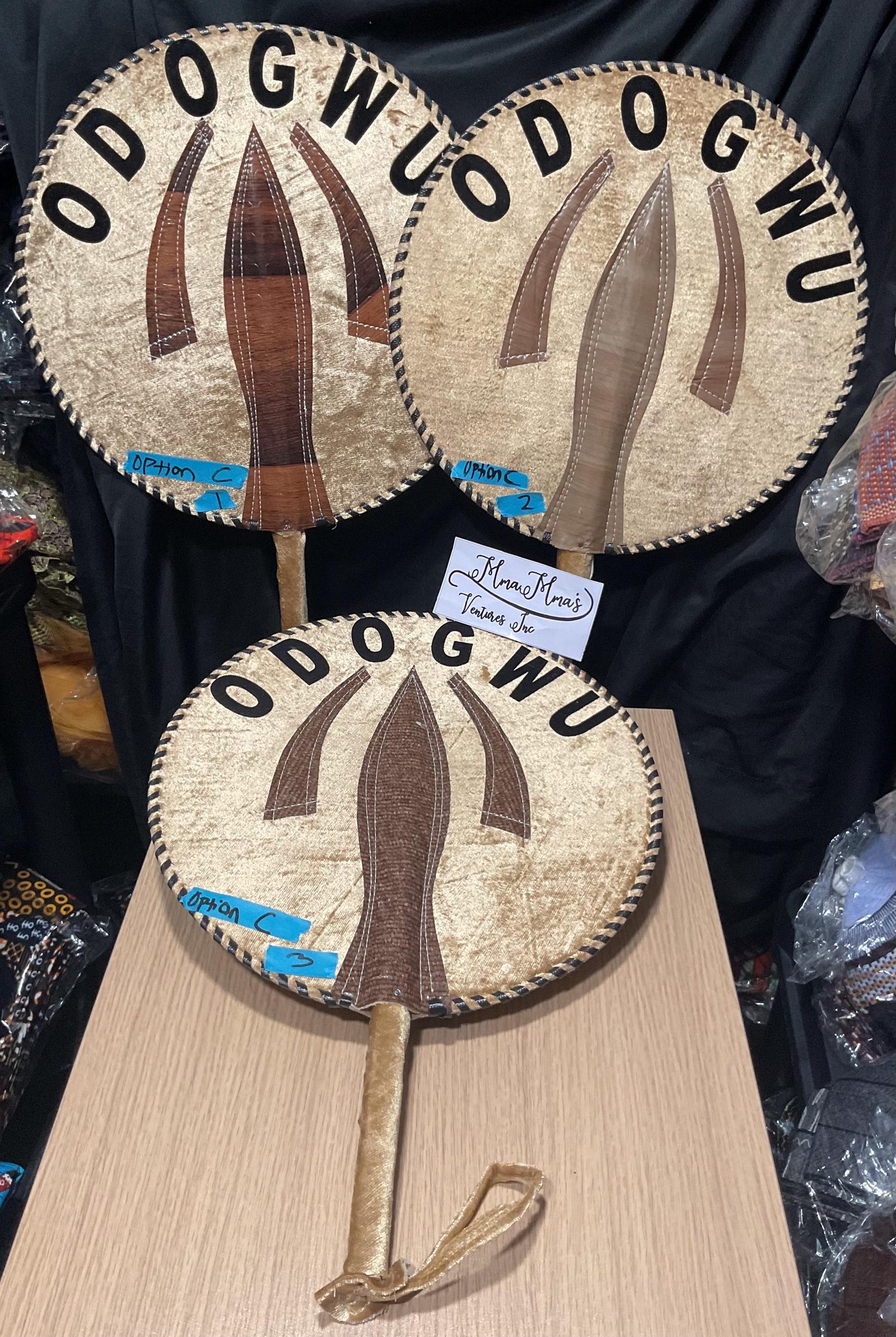 Igbo Odogwu Hand Fan: Animal Skin Traditional Akupe for Celebrations - Etsy