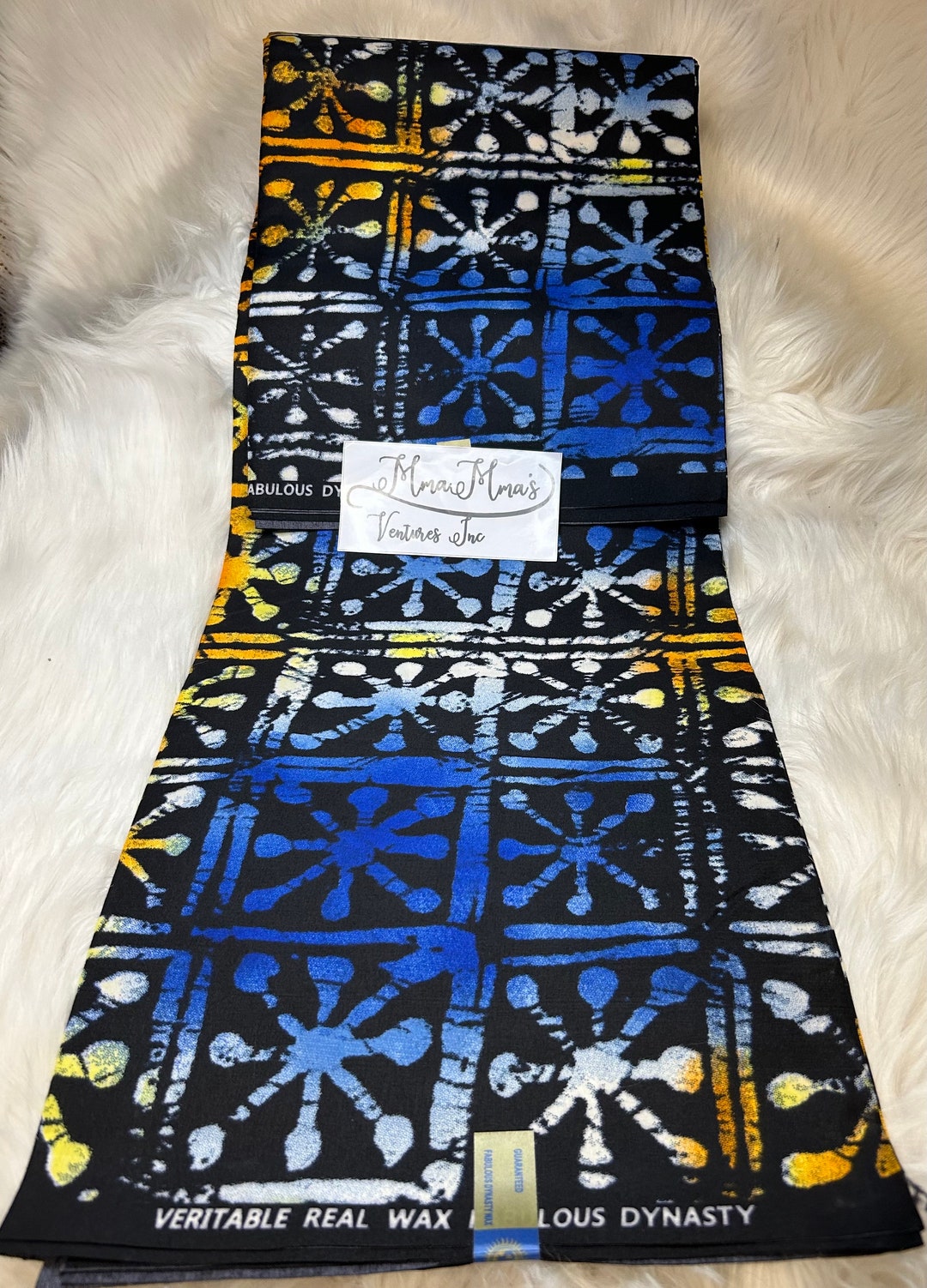 Ankara Fabric, Adire Ankara, Adire Fabric - 6 Yards - Etsy