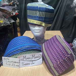 Hausa Cap/hat, Northern Nigeria Fulani Hat Mallam Hat, African Kufi Hat ...