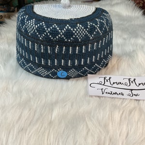 Hausa Cap/hat, Northern Nigeria Fulani Hat Mallam Hat, African Kufi Hat ...