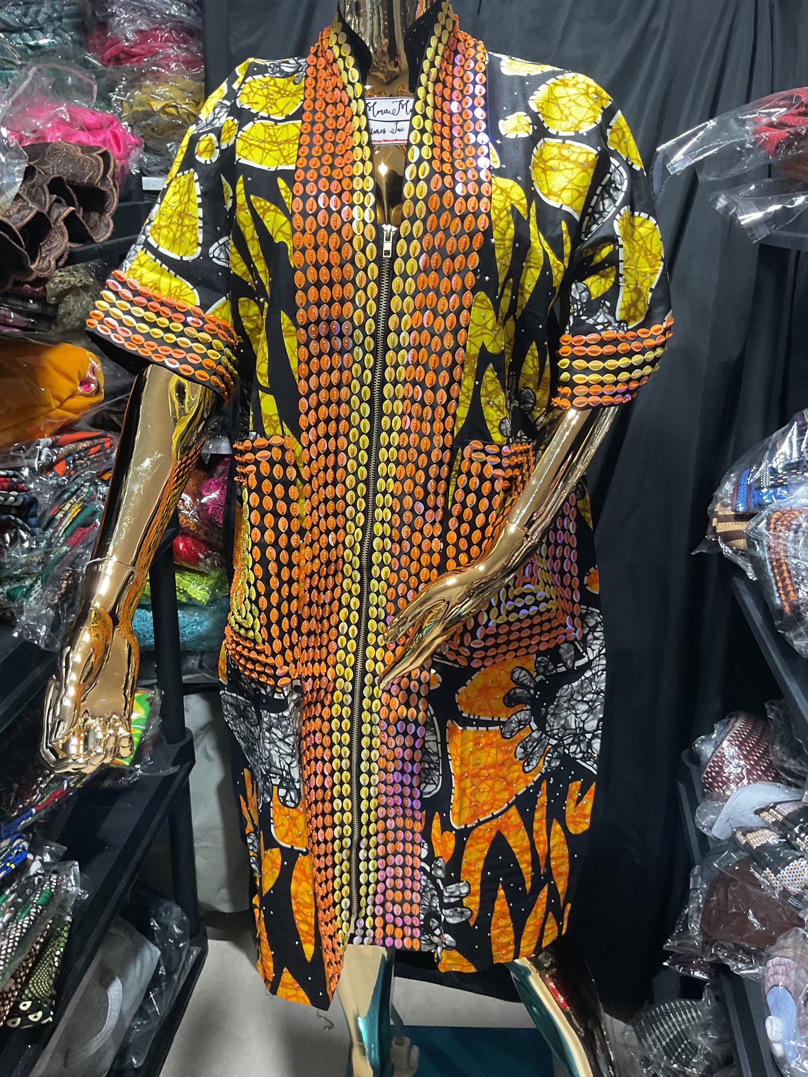 Adire/kampala/ankara Bou Bou Dresses, Tye&dye Bubu, Women Bubu Dresses ...