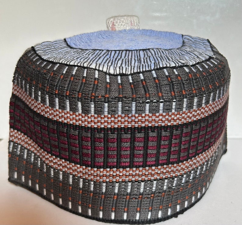 Hausa Cap/hat, Northern Nigeria Fulani Hat Mallam Hat, African Kufi Hat ...