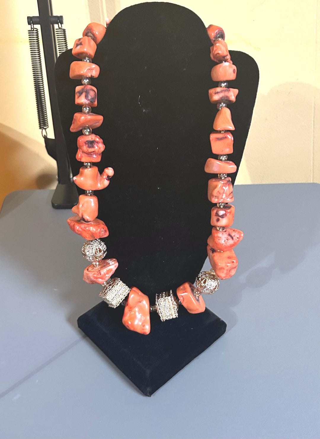 Coral Beads Large Size, Natural Original Heavy Beads Nigeria ...