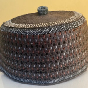 Hausa Cap/hat, Northern Nigeria Fulani Hat Mallam Hat, African Kufi Hat ...