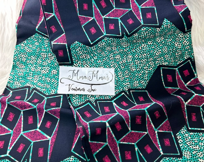 Ankara Fabric, African Fabric, Print Fabric, Veritable Block Prints ...