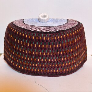 Hausa Cap/hat, Northern Nigeria Fulani Hat, Mallam Hat, African Kufi ...