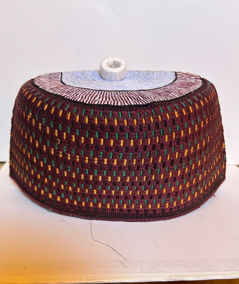 Hausa Cap/hat, Northern Nigeria Fulani Hat, Mallam Hat, African Kufi ...