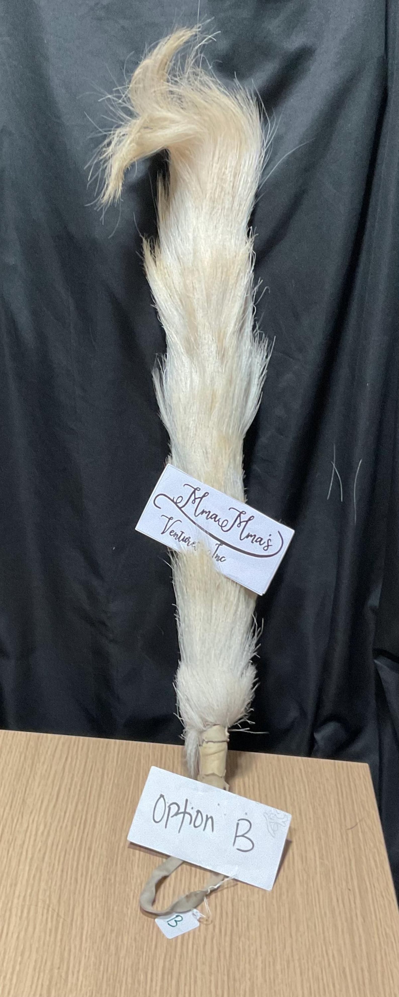 Nigerian Bridal Irukere: Creamy White Horsetail Fly Whisk - Royal ...