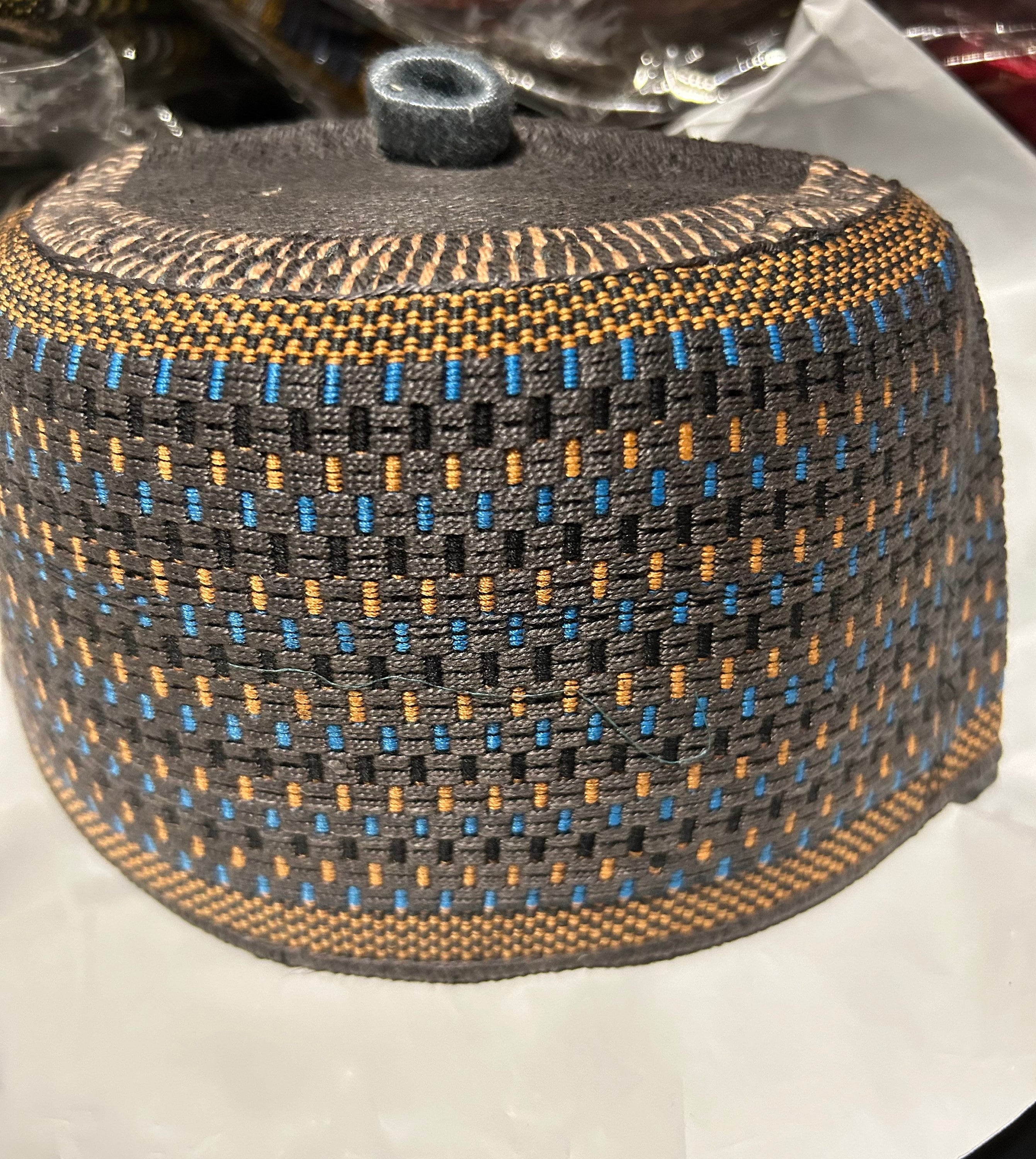 Hausa Cap/hat, Northern Nigeria Fulani Hat Mallam Hat, African Kufi Hat ...
