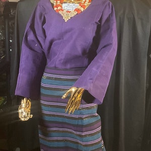 Aso Oke Women's 5-piece Set: Vintage Etu Aso-ofi, Small Size - Etsy