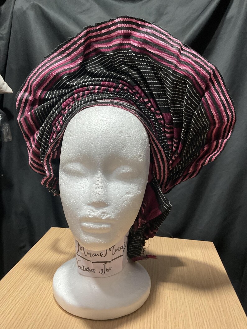 Aso Oke Baby Girl Outfit | Nigerian Iro, Buba, Auto Gele Set - Etsy