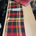African George Fabric Wrappers, Red Black Plaid Print, 6 Yards - Etsy