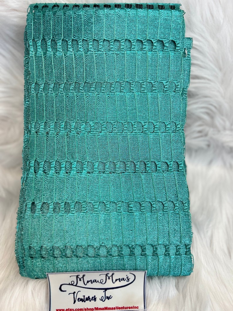 Aso Oke Fabric, Jawu Aso-oke, Basket Woven Strips or Bundle. Cotton Aso ...