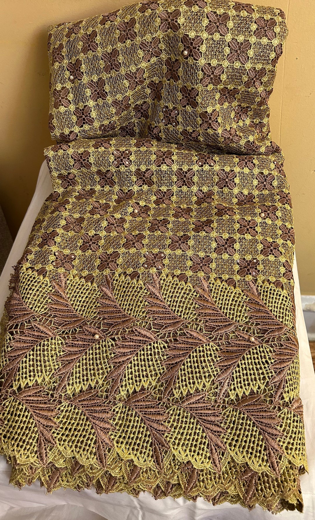 Swiss Voile Cotton Lace Fabric, Sparkling, Nigerian Laces Fabric, High ...