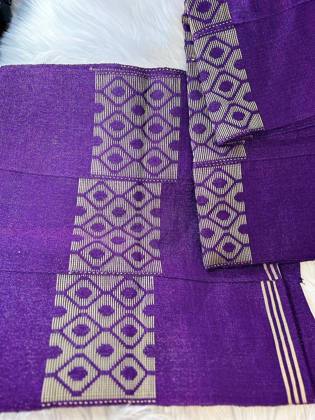 Aso Oke Set, Complete Couple Bridal Set Aso Oke, Sewn, Ready to Tie ...