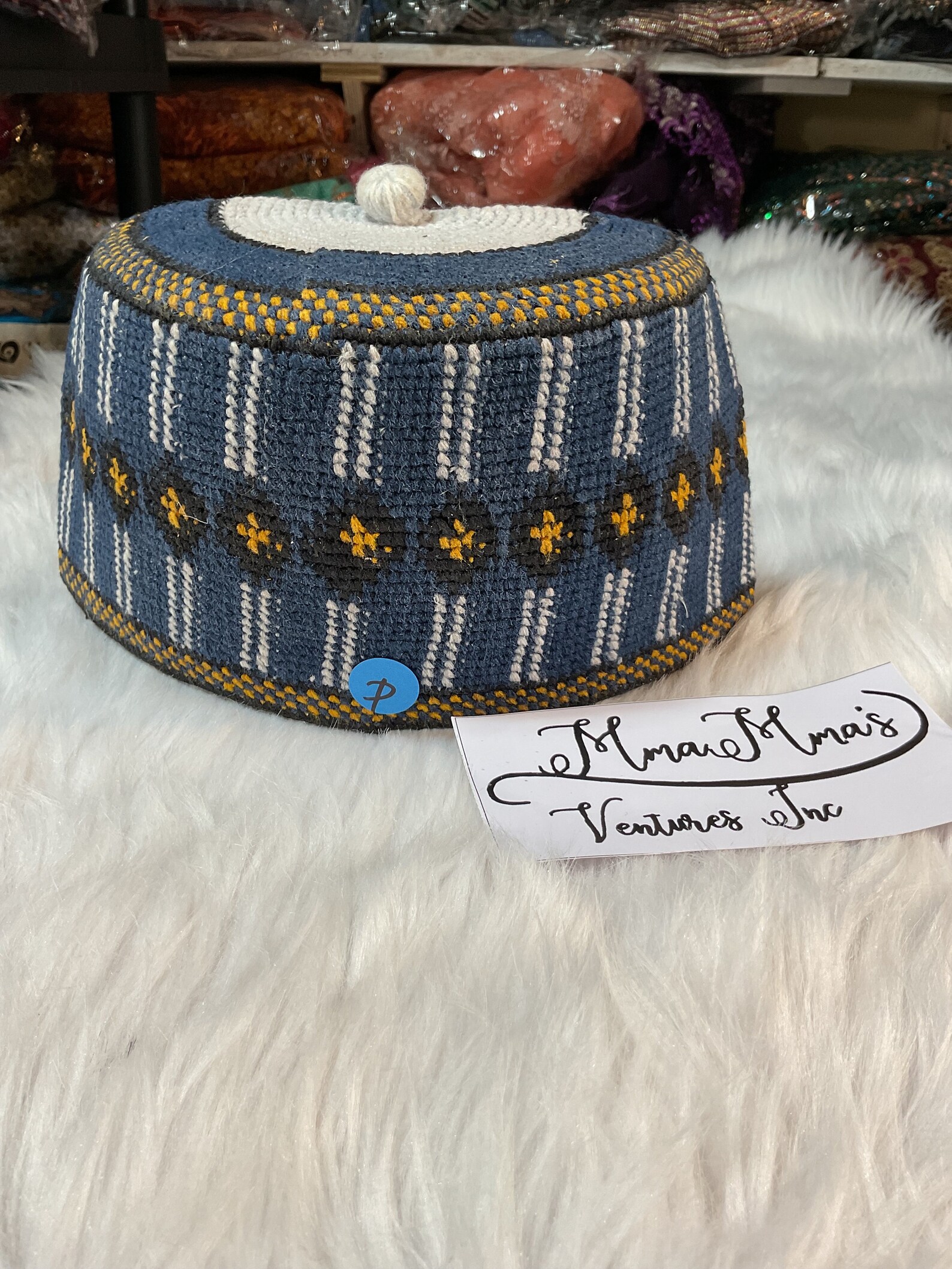 Hausa Cap/hat, Northern Nigeria Fulani Hat Mallam Hat, African Kufi Hat ...
