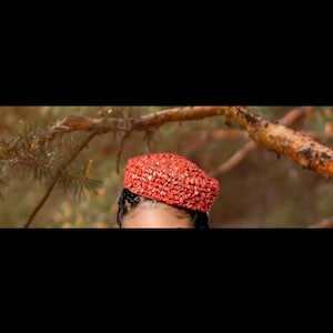 Beaded FAUX Coral Headpiece. Edo/benin/igbo Free Size, Ready to Wear ...