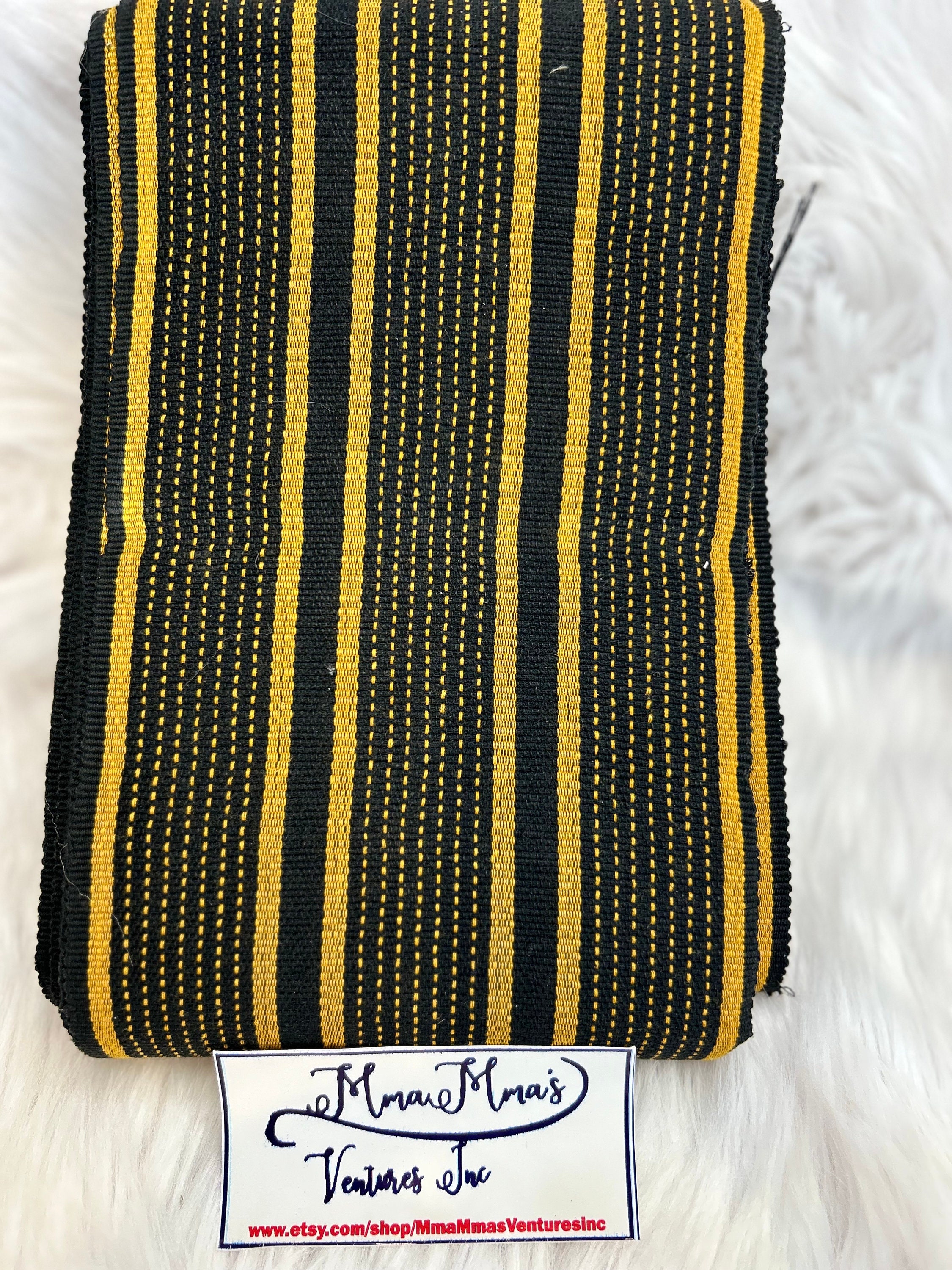 Aso Oke Fabric, Aso-oke Woven Strips or Bundle. Cotton Aso Oke. Hand ...