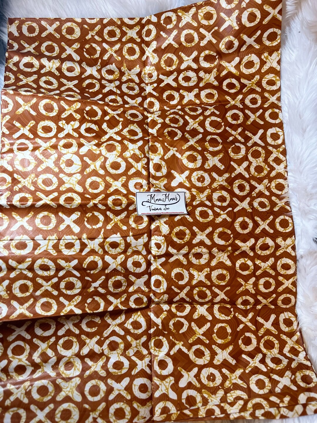 Adire Fabric, Kampala Fabric, Adire Ankara, Adire Fabric, Tye and Dye Fabric - 5 Yards. Brown ...