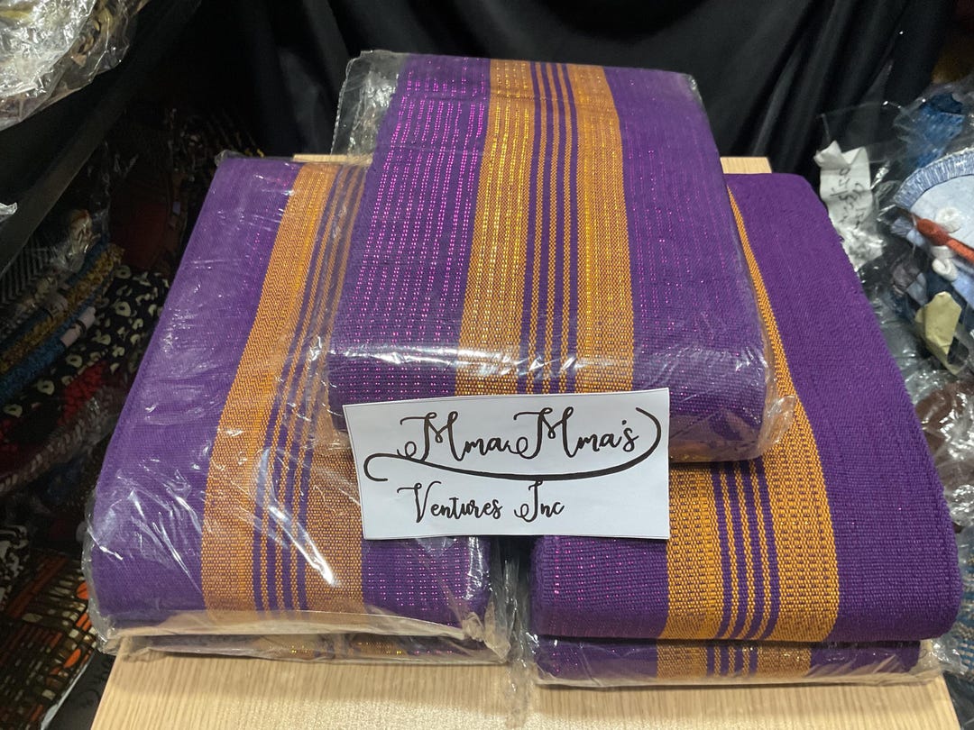 Aso Oke Fabric, Aso-oke Bundle. Sanyan, Etu, Aso-ofin Asooke, Cotton ...