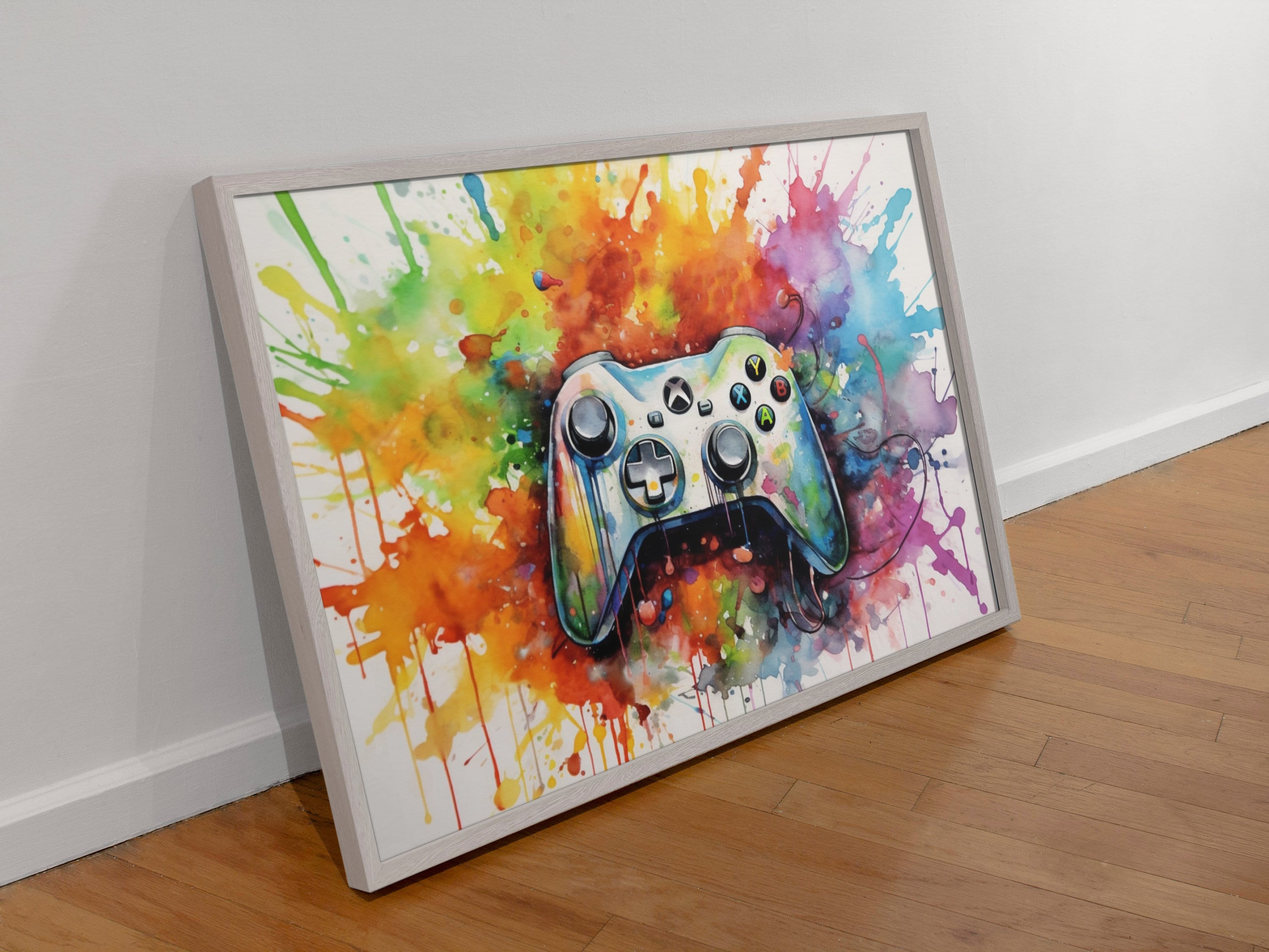 Canvas or Poster VIVID GAMING - Various Sizes (S - XXL), With or ...