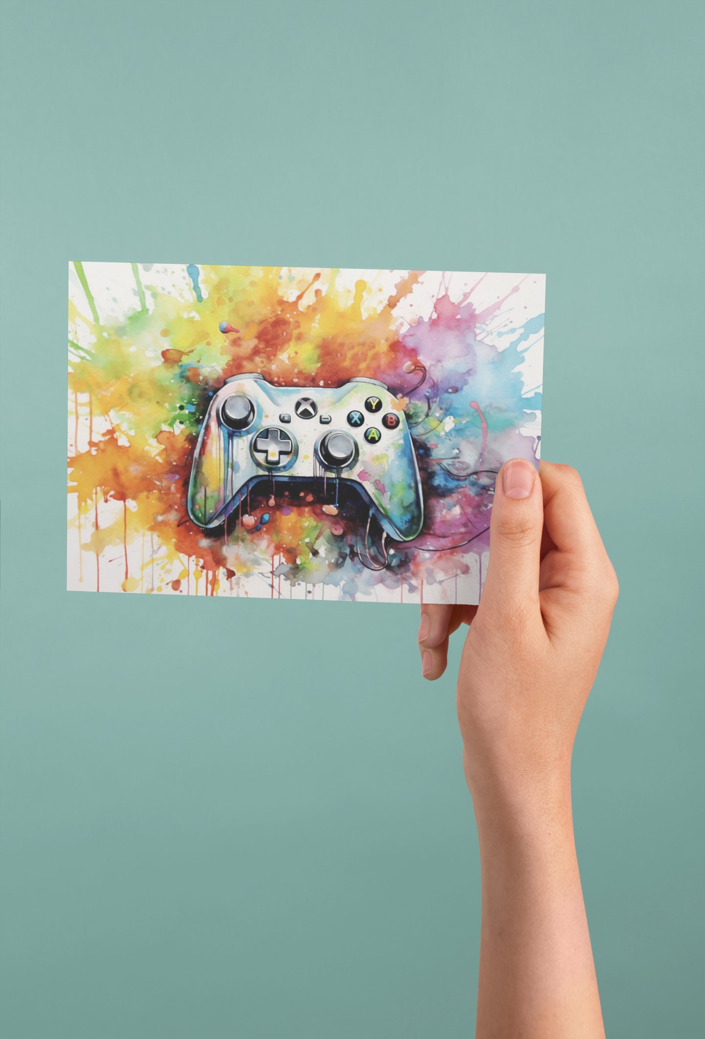 Canvas or Poster VIVID GAMING - Various Sizes (S - XXL), With or ...