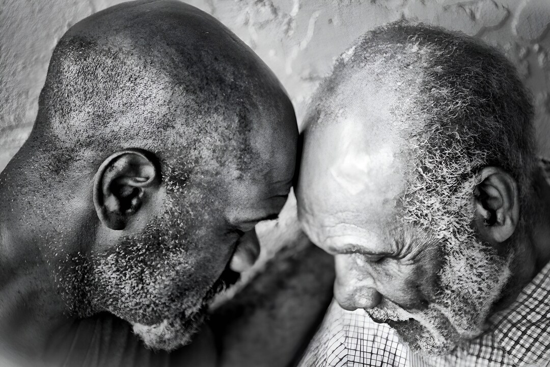 Father and Son Black and White - Etsy