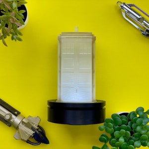 Doctor Who 13th Doctor's TARDIS Lamp 3D Printed Kit - Etsy