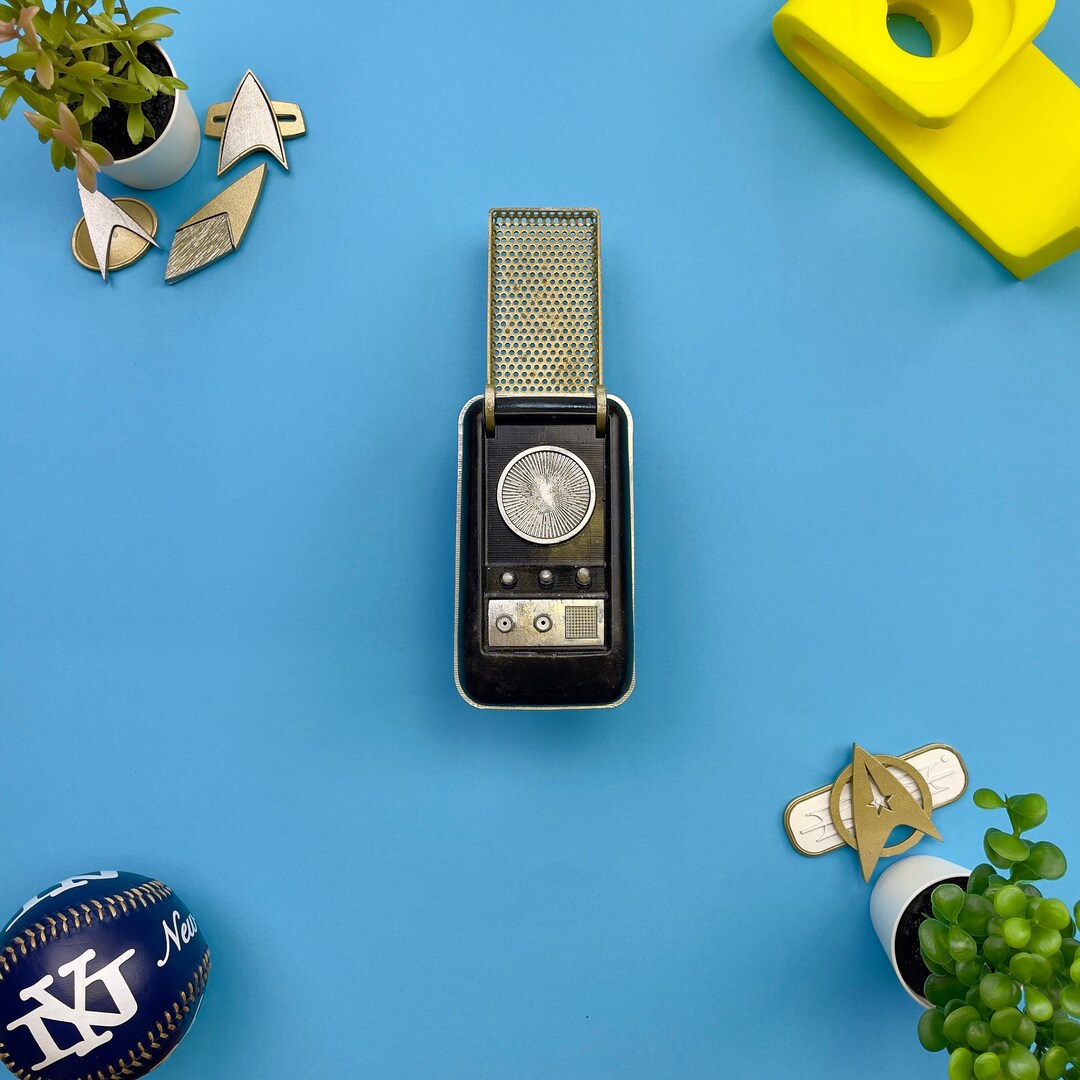 TOS Communicator cosplay 3D Printed Kit - Etsy