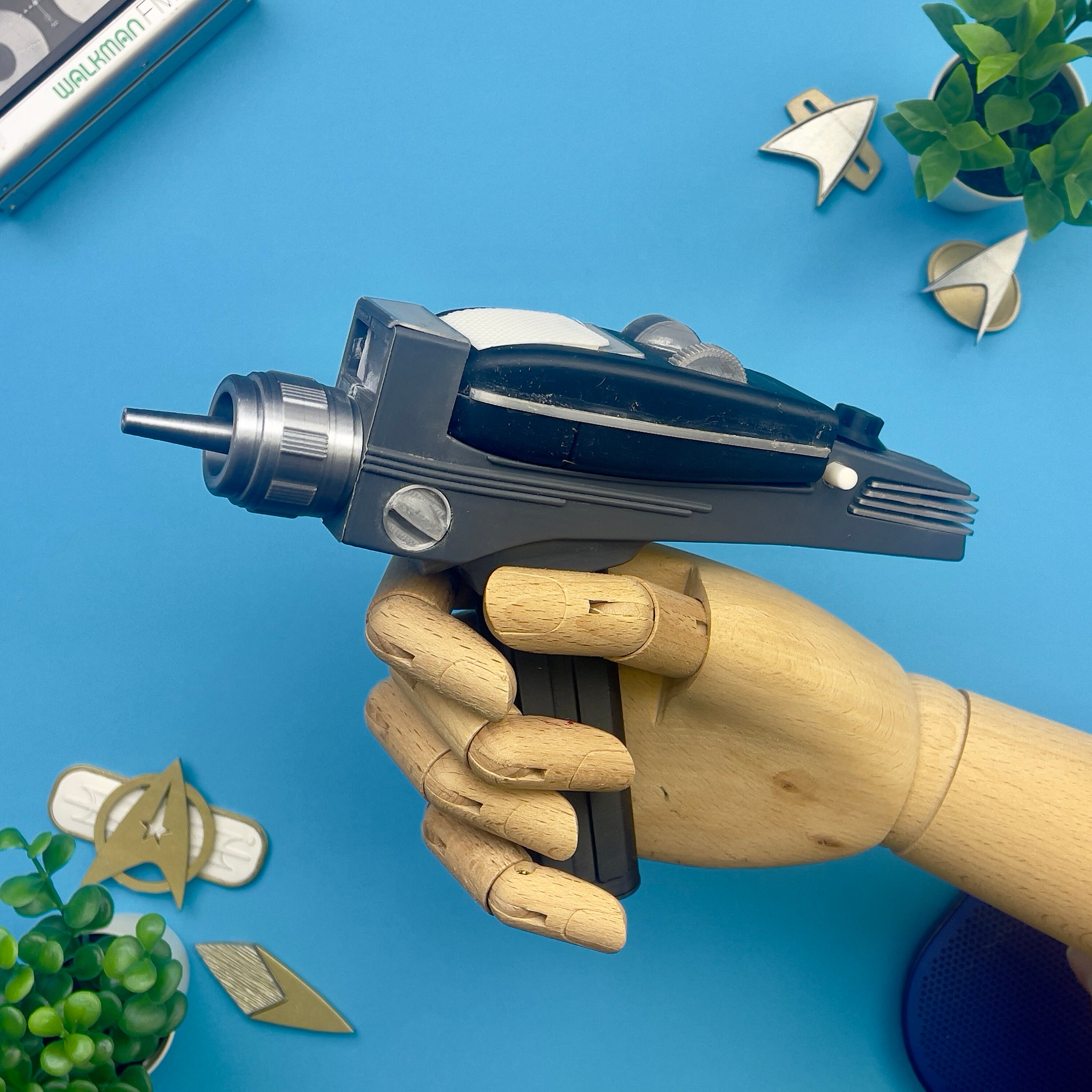 TOS Hand Phaser cosplay 3D Printed Kit - Etsy