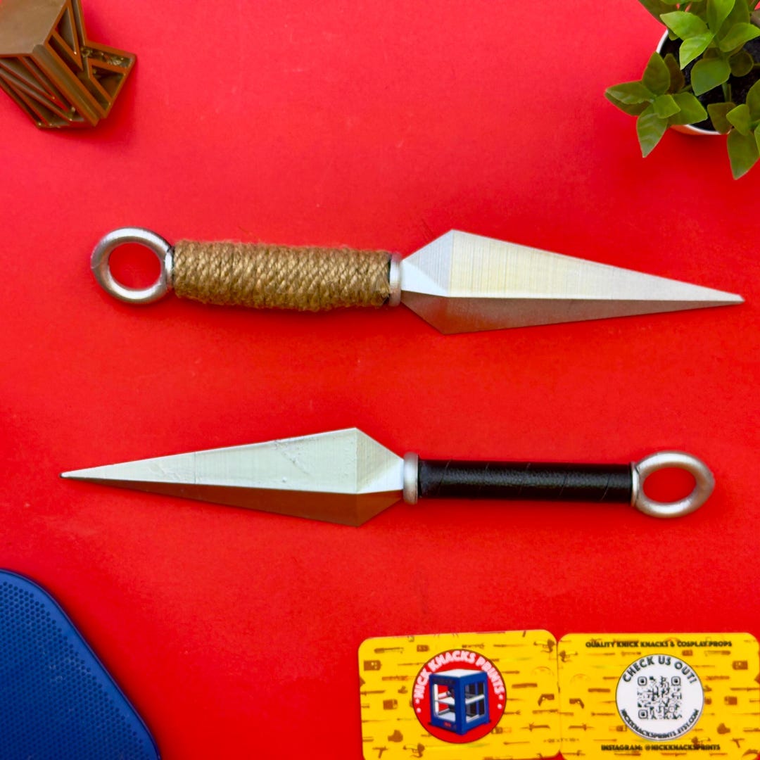 Kunai Anime Style Cosplay Prop - Etsy
