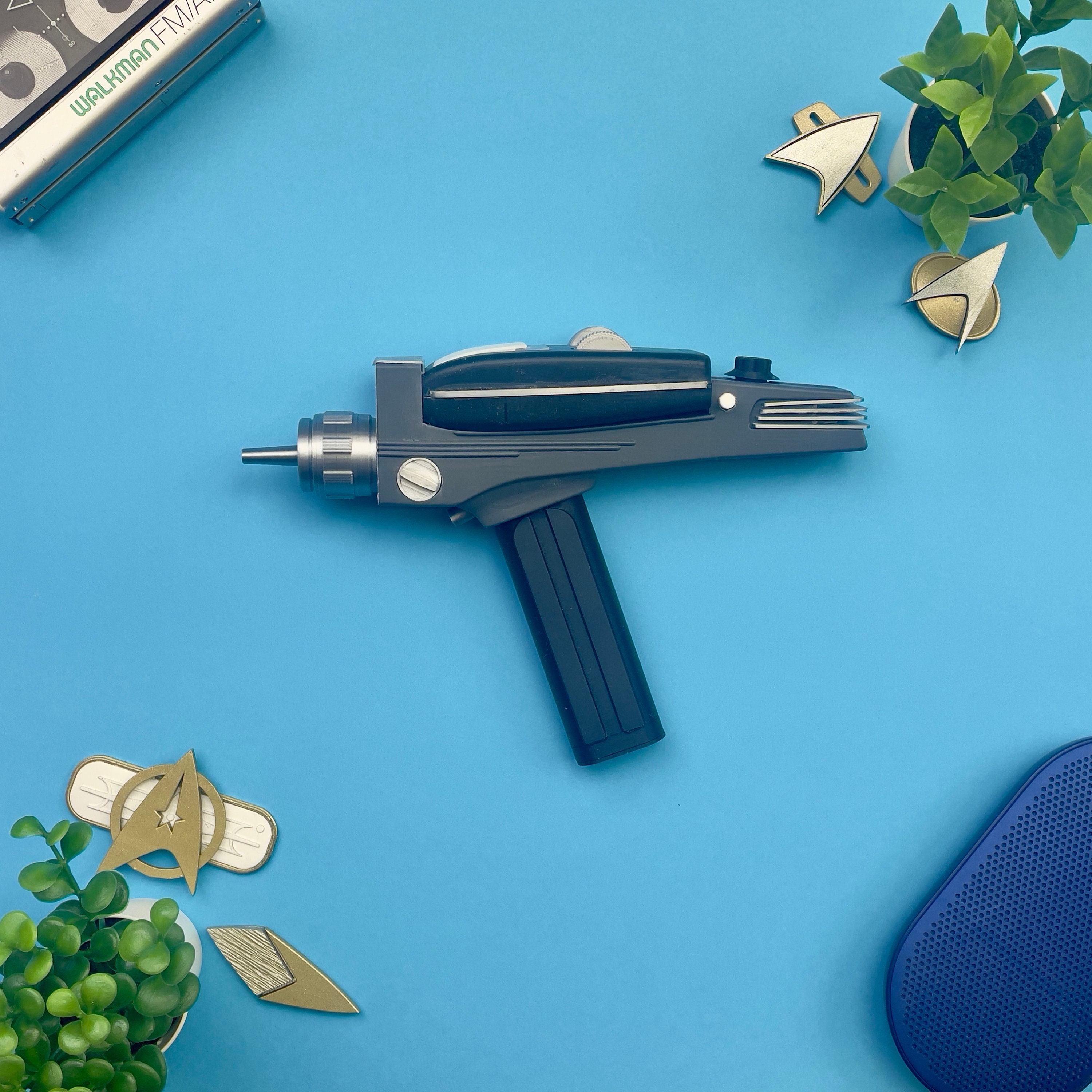 TOS Hand Phaser cosplay 3D Printed Kit - Etsy